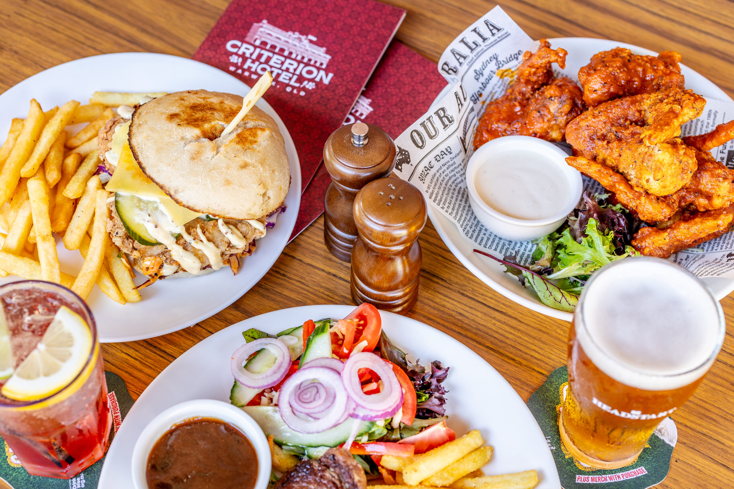 Food & Drinks - Warwick | Eat, Drink, Play & Stay